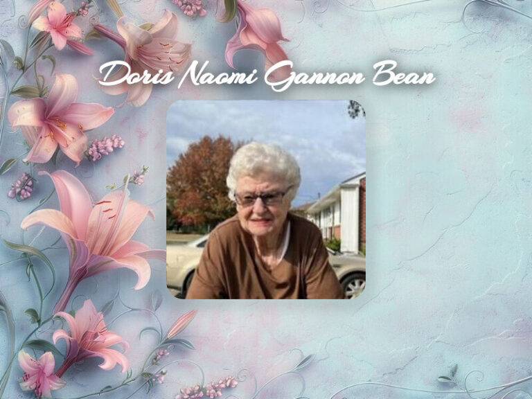 OBITUARY: Doris Naomi Gannon Bean - Rutherford Source