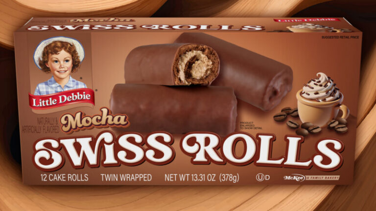 Little Debbie Mocha Swiss Rolls Bring a Coffee Twist to a Classic Snack ...