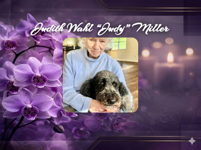 Judith Wahl "Judy" Miller | Obituary